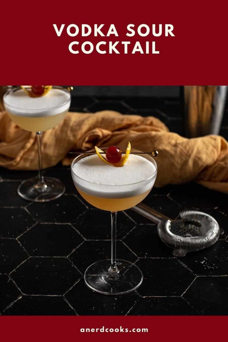 Vodka Sour (Vodka Sour Recipe) – Libations and Lattes