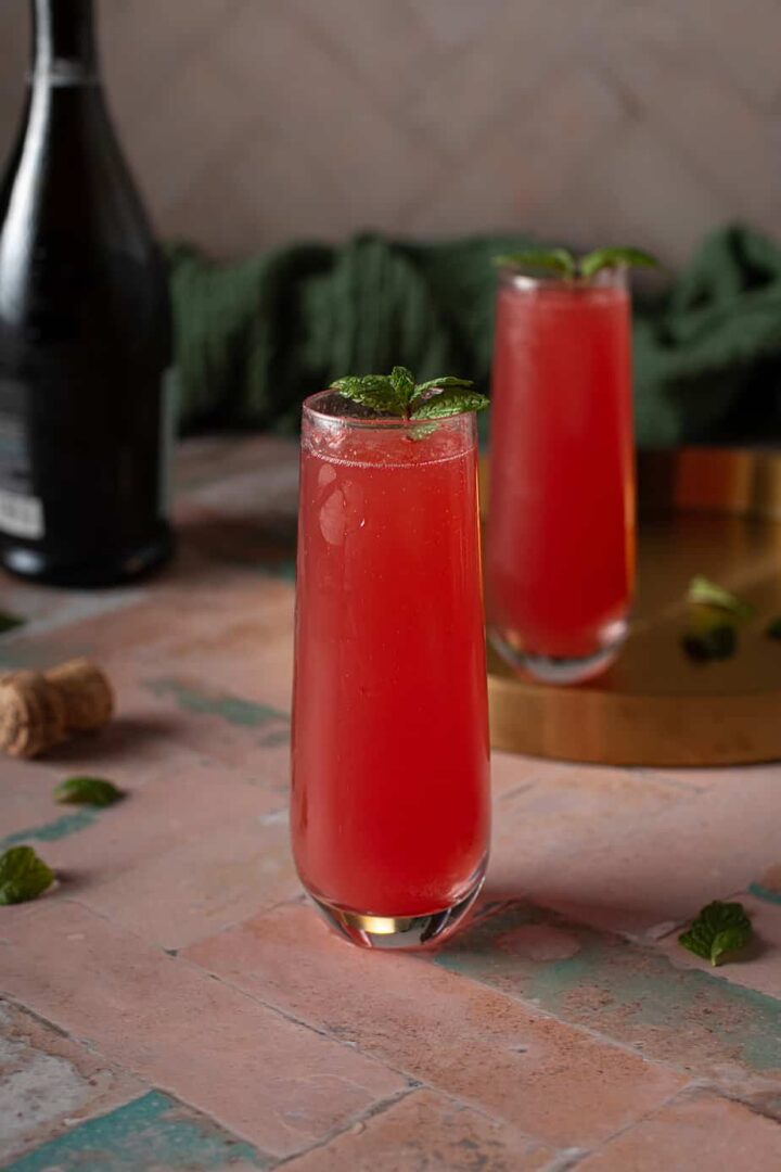 Watermelon Mimosa – Libations and Lattes
