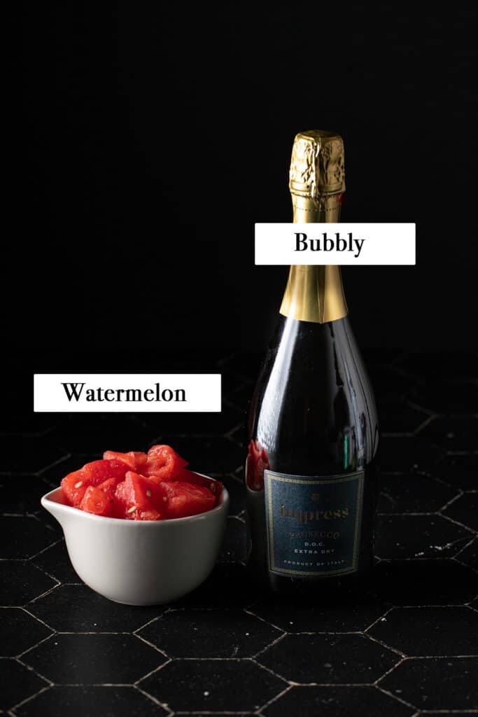 Watermelon Mimosa – A Nerd Cooks