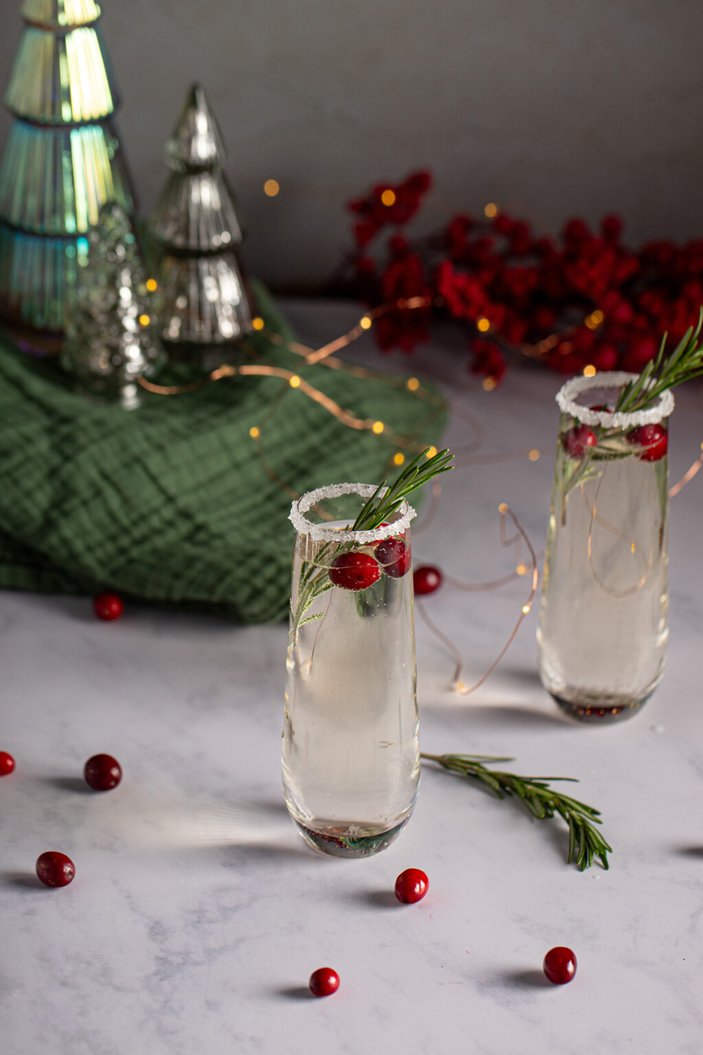 White Christmas Mimosa – Libations and Lattes